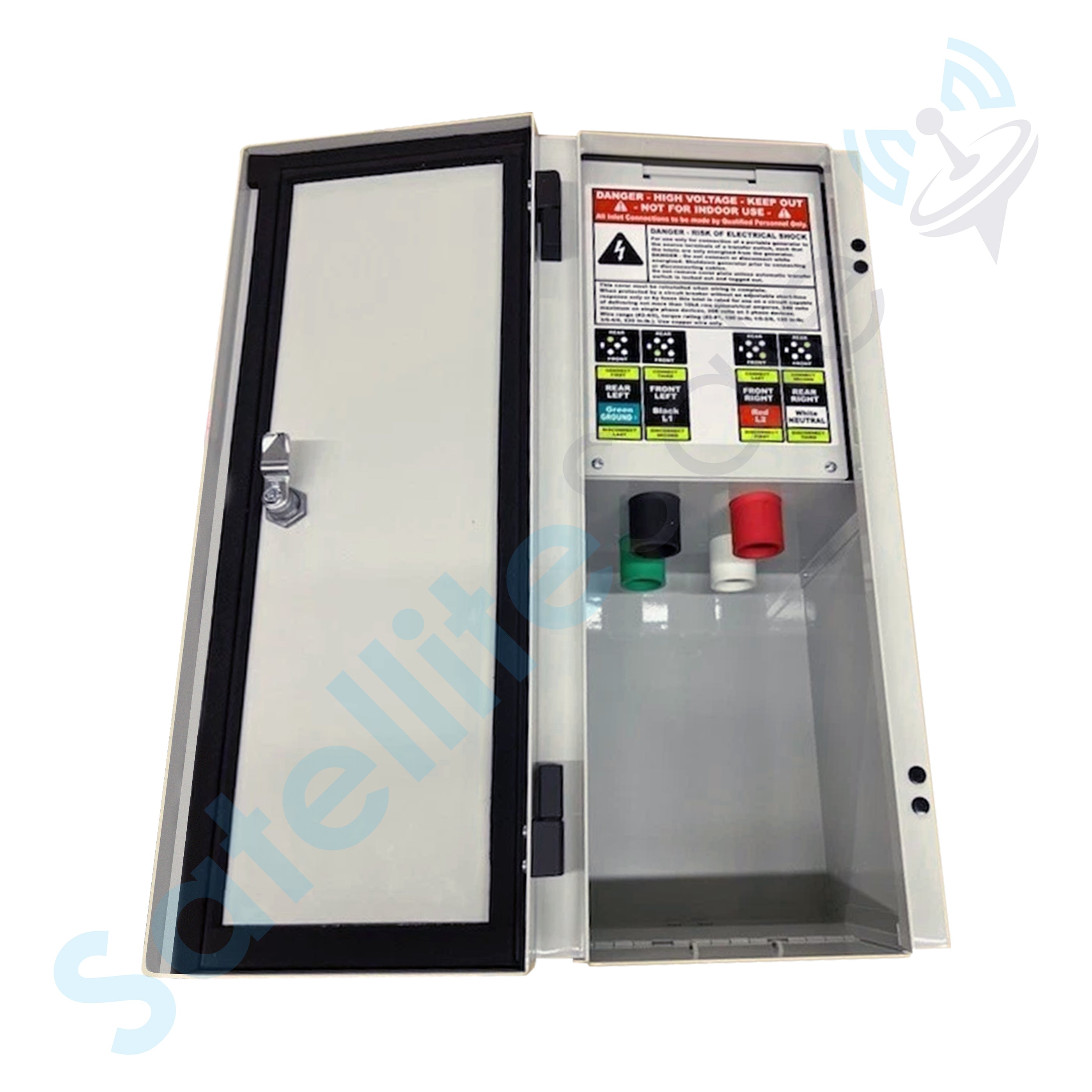 Intersect ICGC-1P Cam-Lok Generator Connector Panel,Nema 3R,120/240, 2 ...