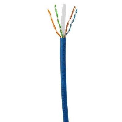 Perfect Vision Cat 6 Cable, Plenum CMP, BLU (Blue), 1000' Pull Box ...